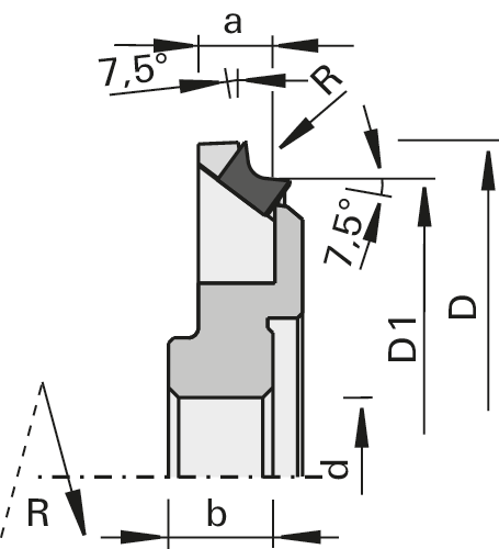 LEUCO - DIAMAX-Kanten-Abrund-Fräser CM DP - Ott