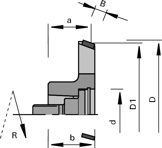LEUCO - DIAMAX Edge Chamfering Cutters DP HSK 25R - Homag, IMA