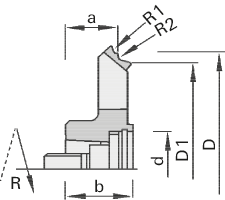 LEUCO - DIAMAX Edge Rounding-Chamfering Cutters DP HSK 25R - Homag